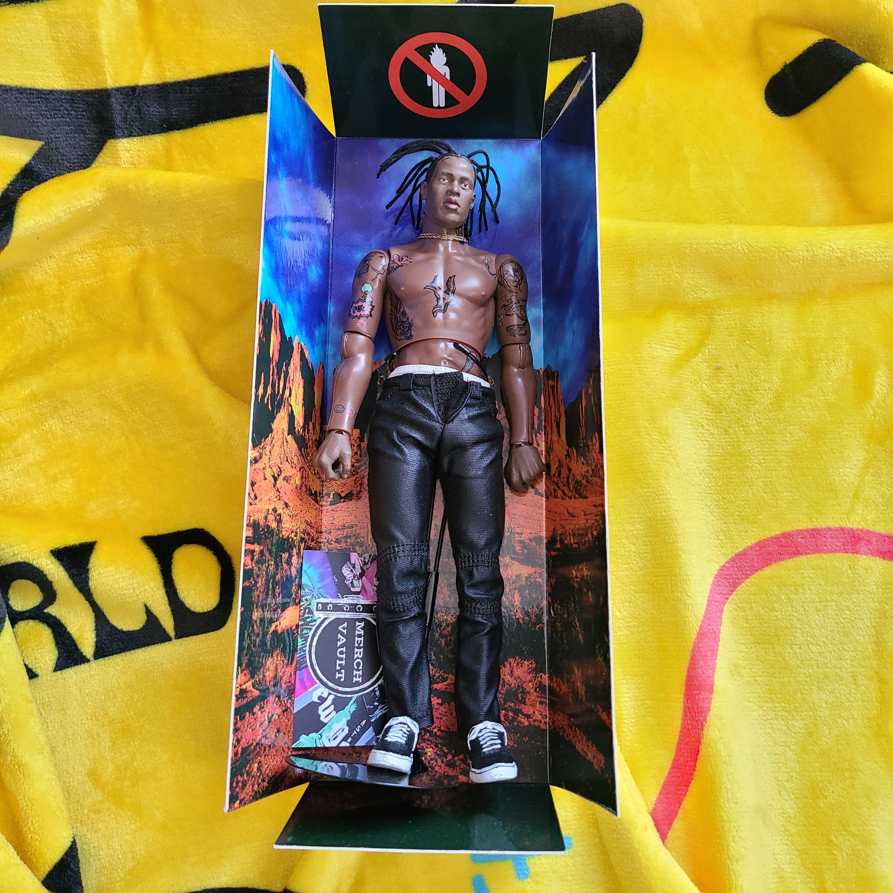 Travis Scott Rodeo Action Figure | Grailed