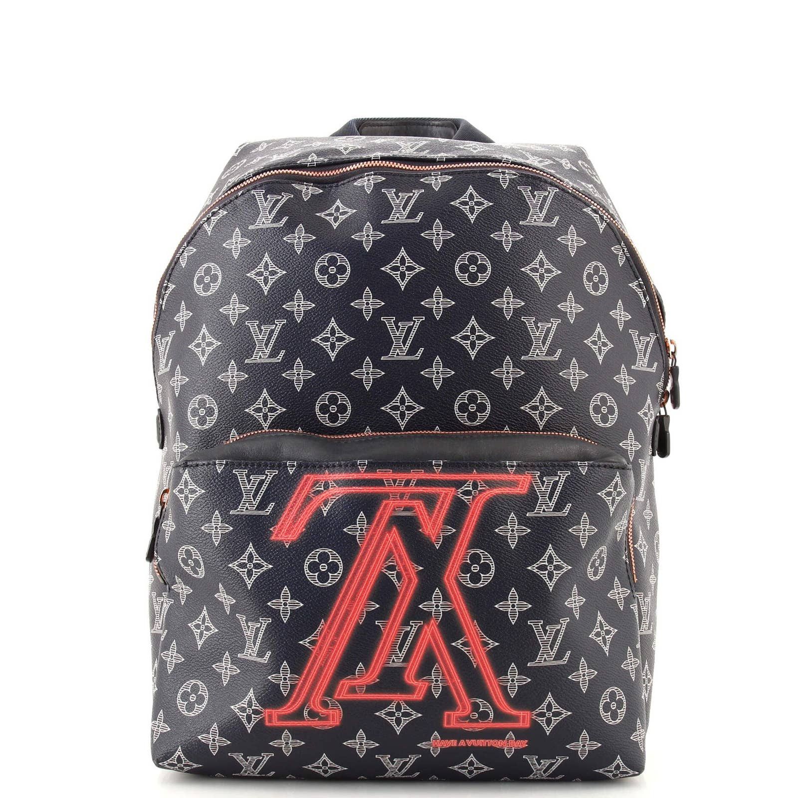 Louis Vuitton Apollo Backpack Limited Edition Upside Down Monogram Ink ...