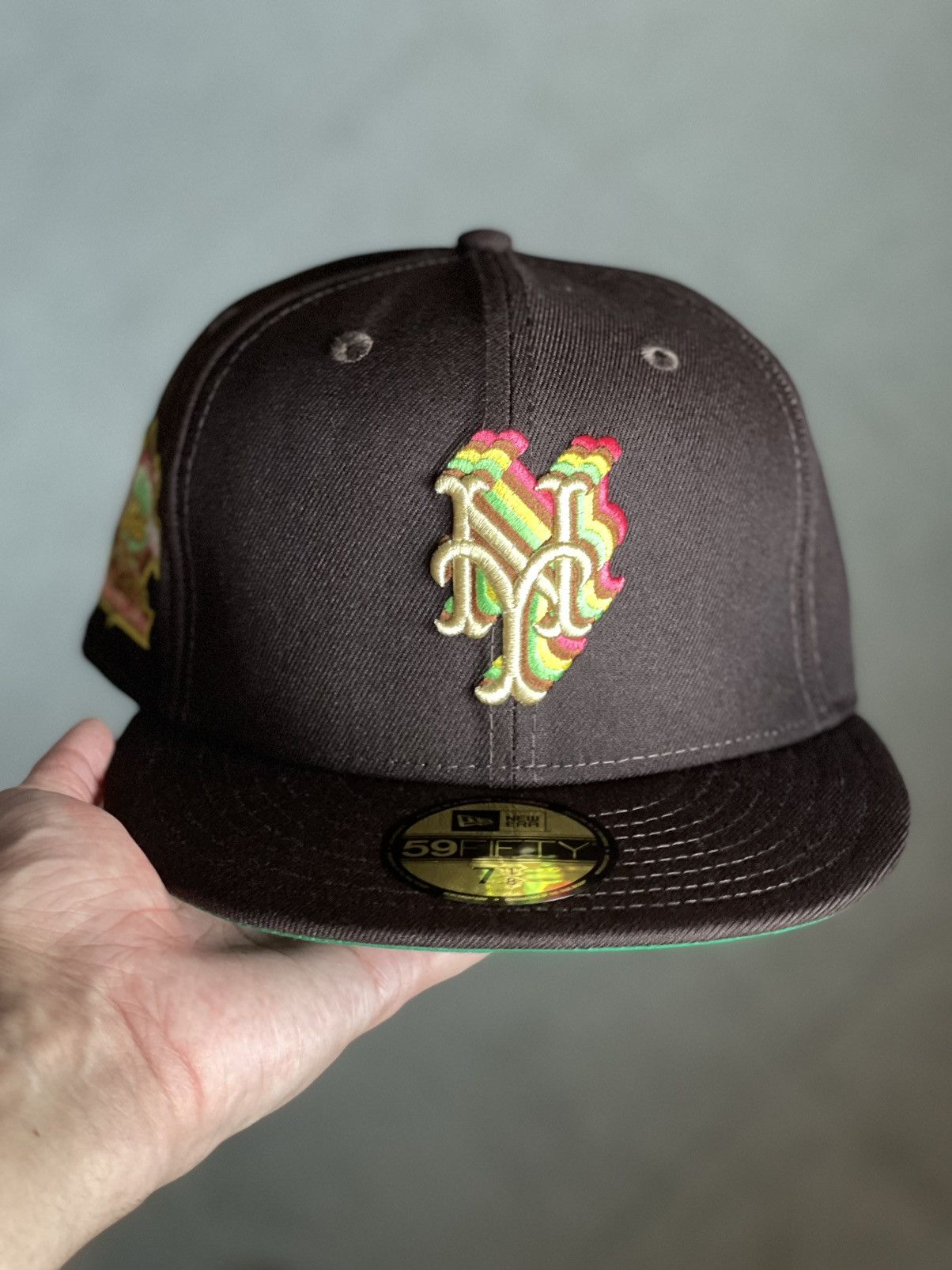 New Era MyFitteds Exclusive “Rainbow Rice Cake” New York Mets 7 1/8 ...