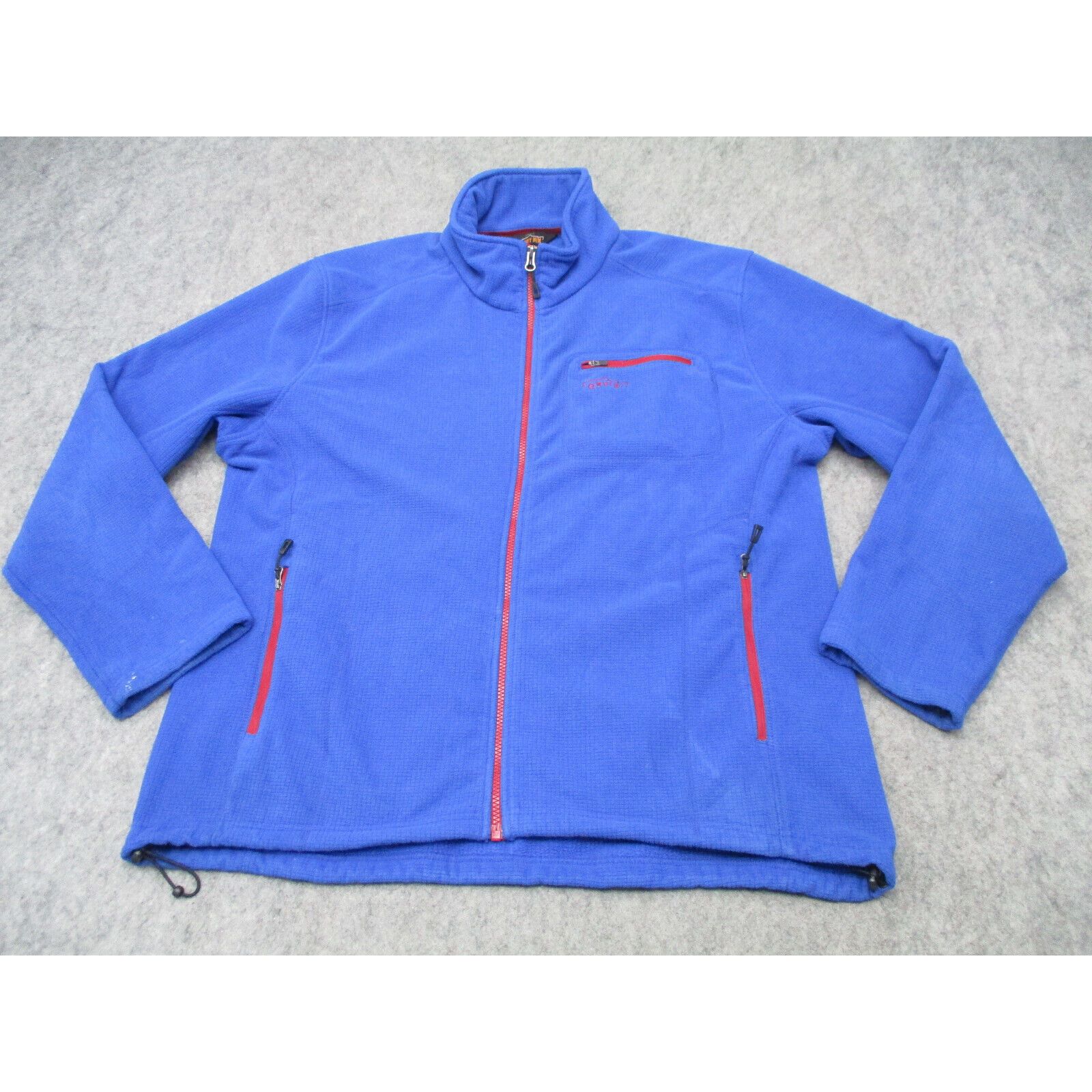 Orvis Orvis Jacket Mens Extra Large Blue Adult Full Zip Trout Bum ...
