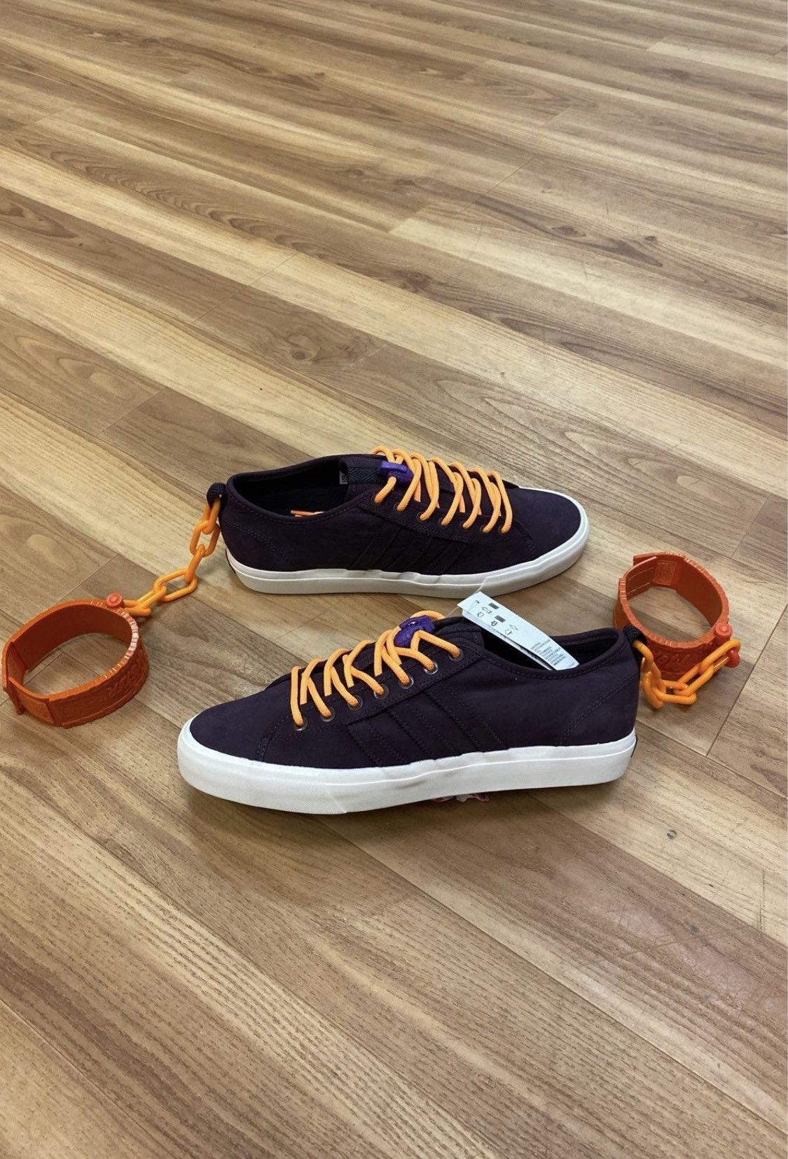 Jeremy Scott Adidas Jeremy Scott Shackles, size 10, Rare! | Grailed