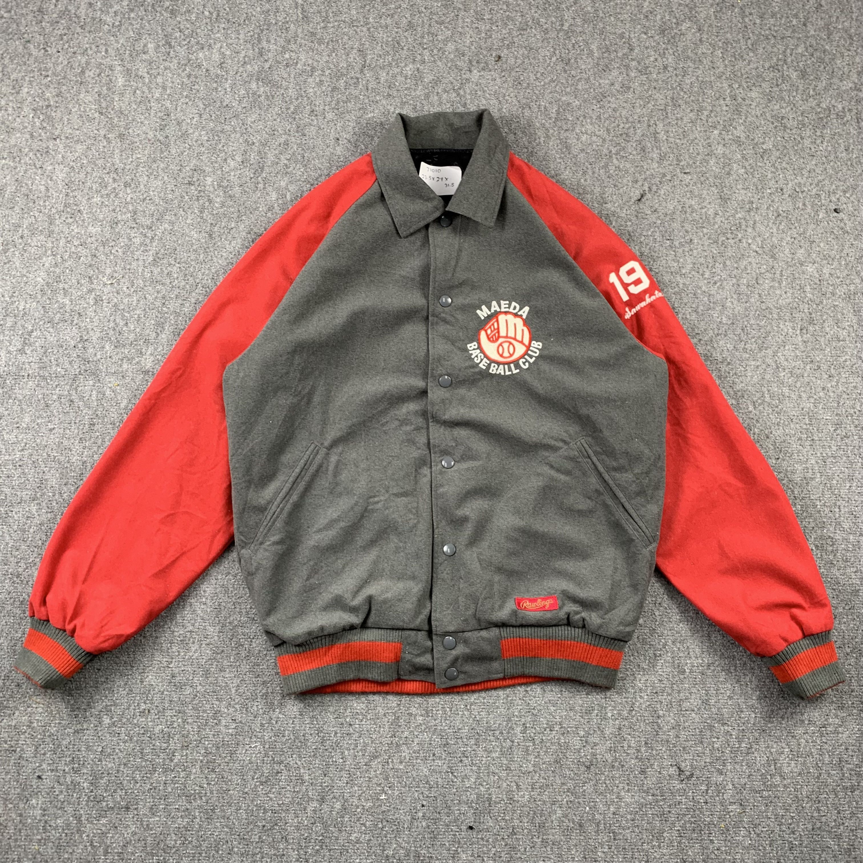 Vintage Vintage Rawlings Wool Baseball Varsity Jacket | Grailed