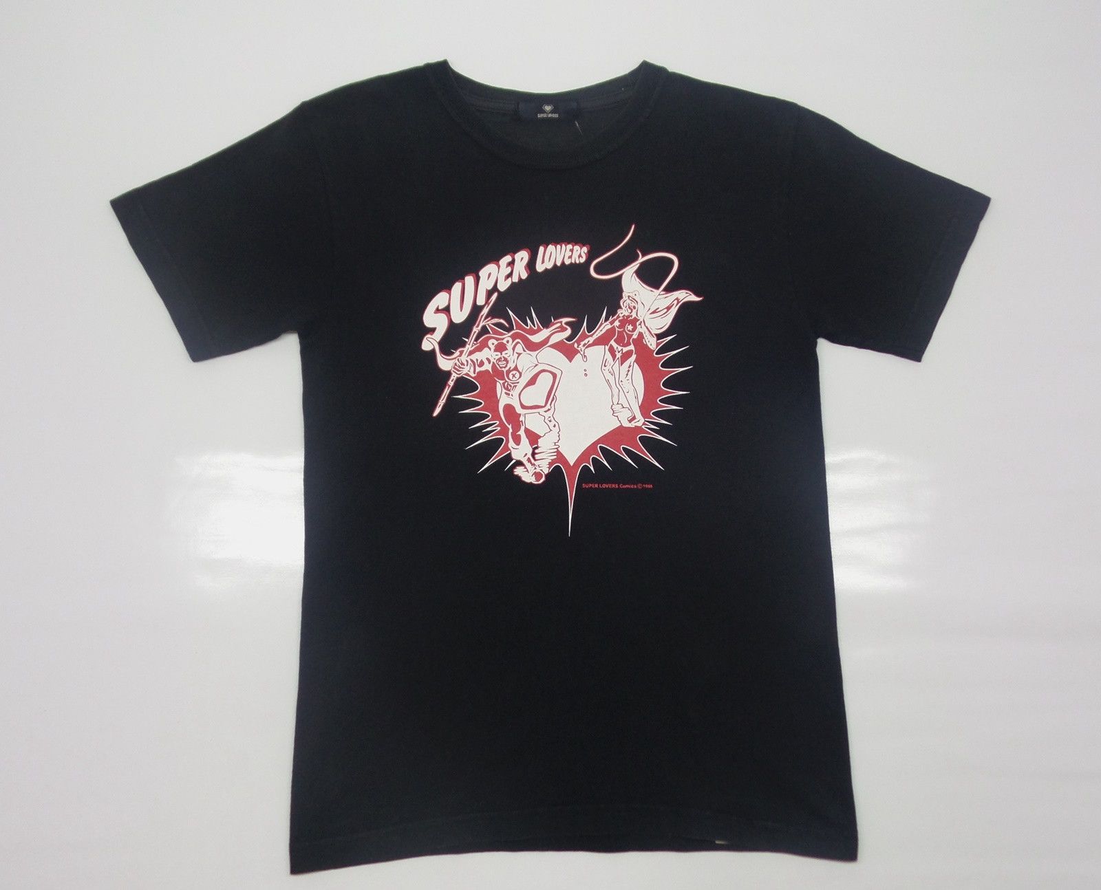 Japanese Brand Super Lovers 'Super Heroes Characters' T-shirts | Grailed