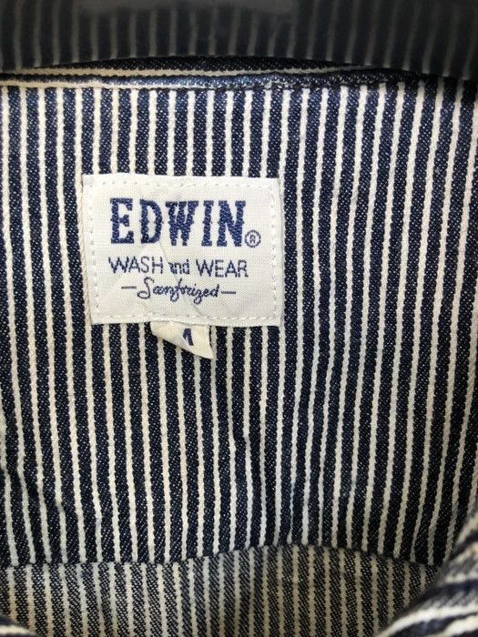 Edwin Japanese Brand Edwin Workers Hickory Button Up Shirt 👕 | Grailed