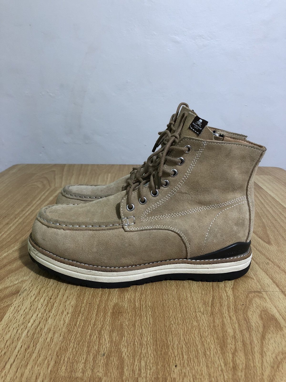 Visvim Sample- F/W 2012 - MMJ x Visvim 7-hole Moc Toe Boots | Grailed