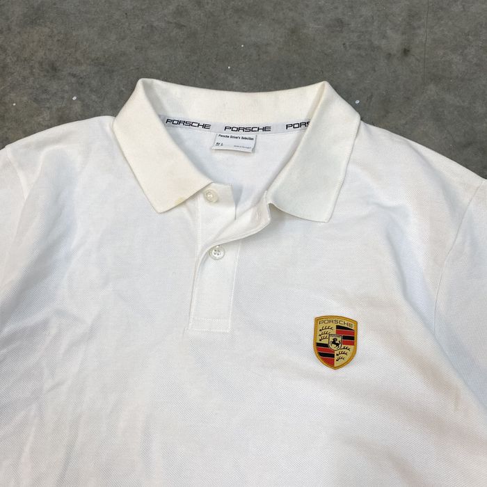 Vintage Porsche Designs Crest Mini Logo Polo Shirt | Grailed