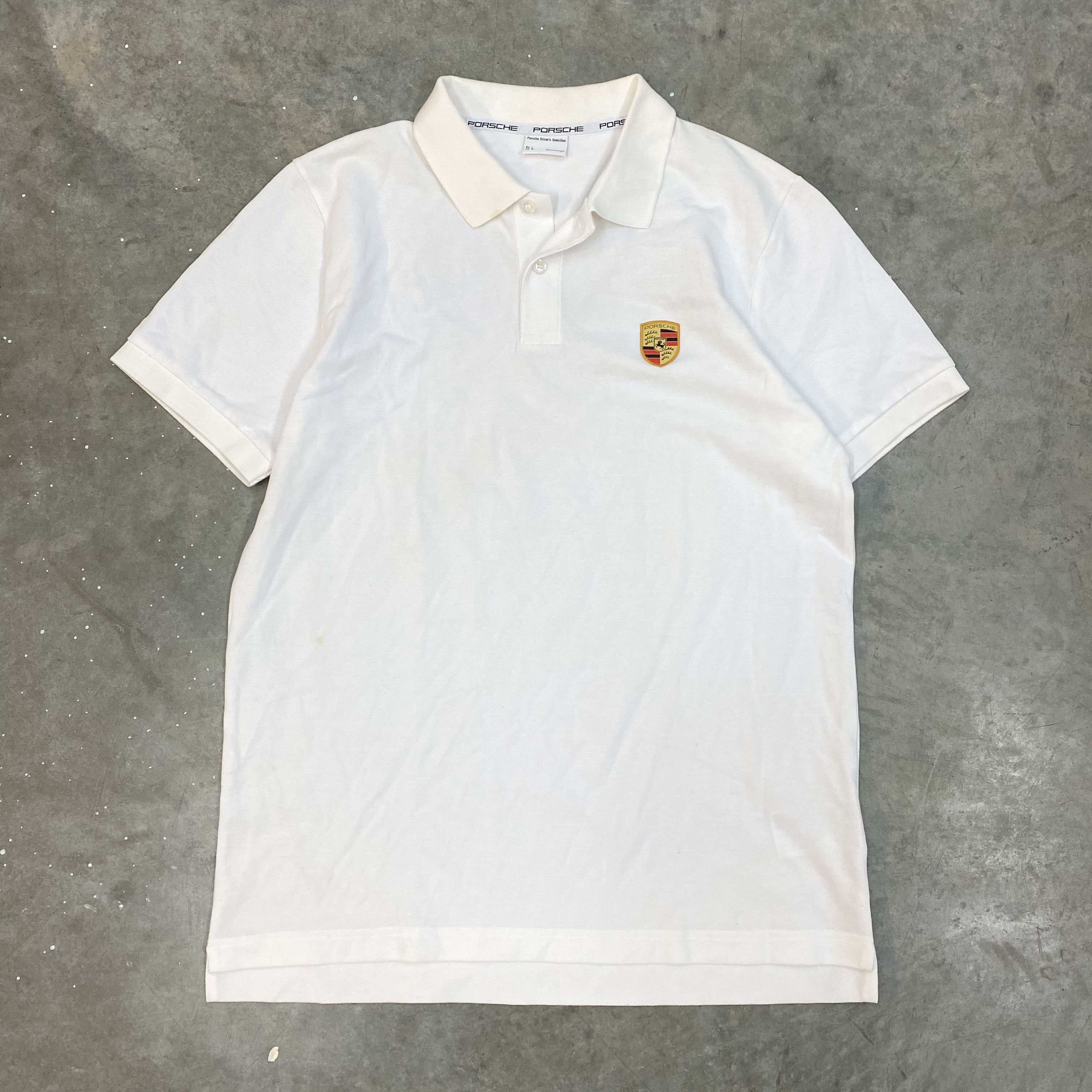 Vintage Porsche Designs Crest Mini Logo Polo Shirt | Grailed