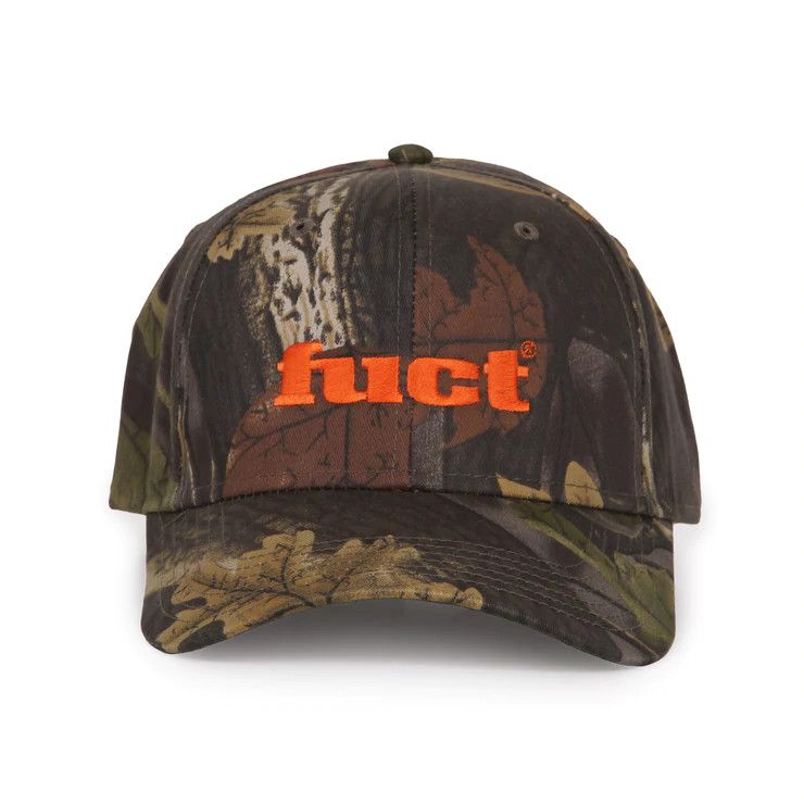 Fuct × Streetwear × Vintage FUCT OG Logo RealTree Camo Cap Orange ...