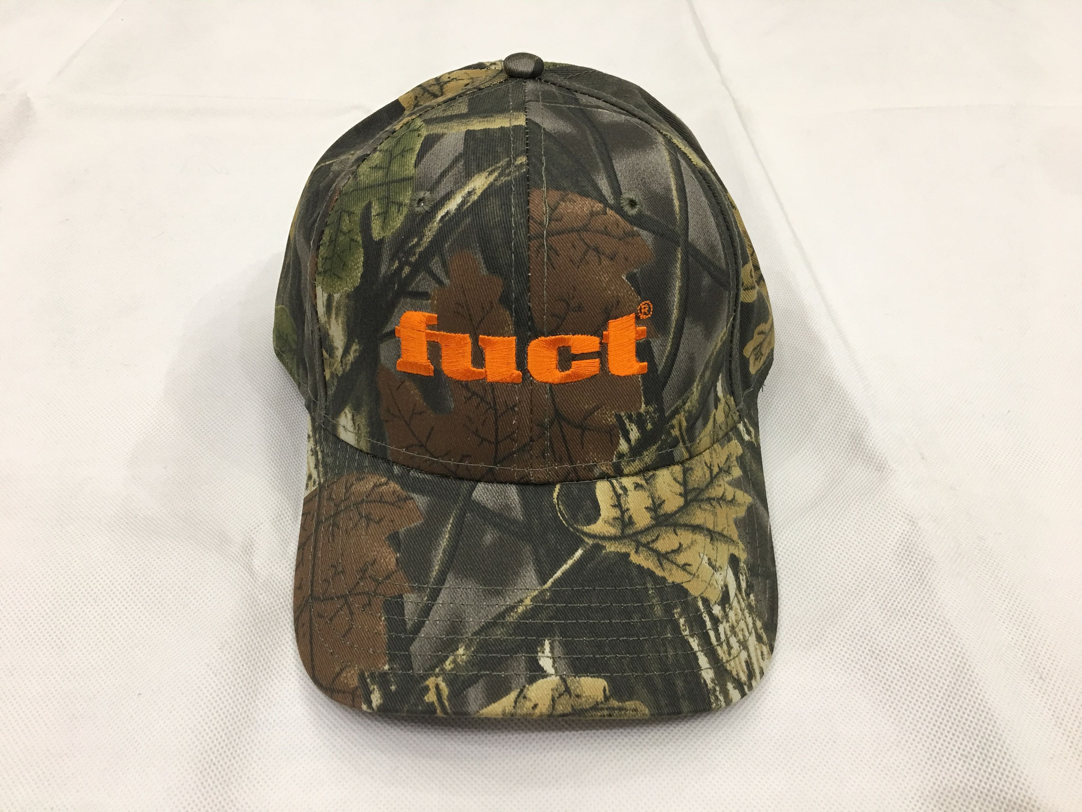 Fuct × Streetwear × Vintage FUCT OG Logo RealTree Camo Cap Orange ...