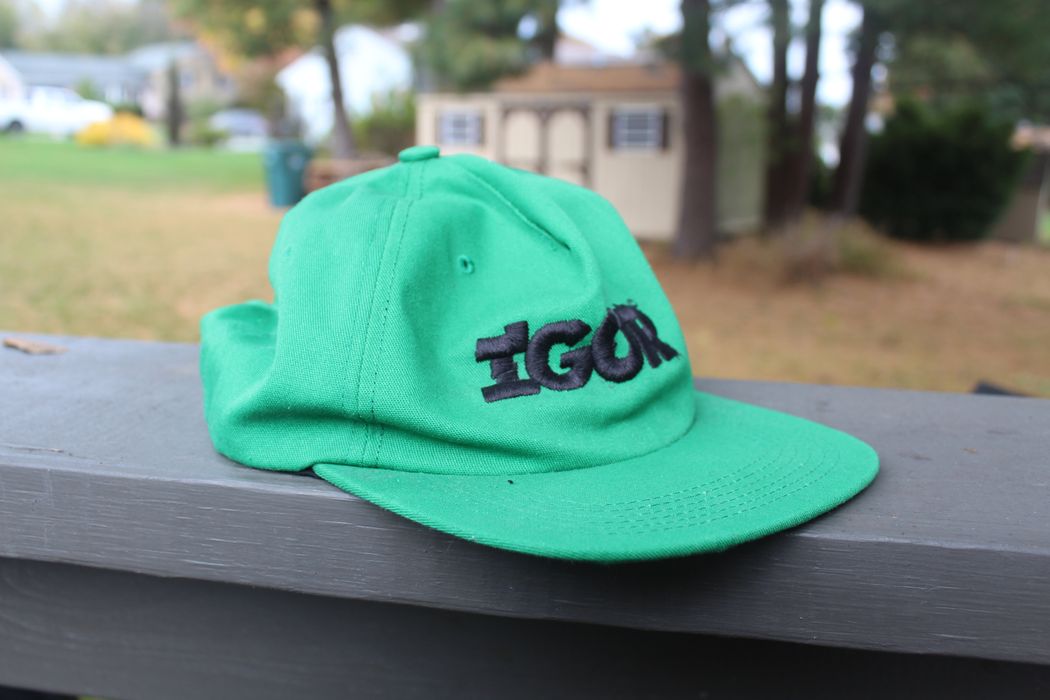 Golf Wang Golf Wang Green IGOR hat with pin | Grailed