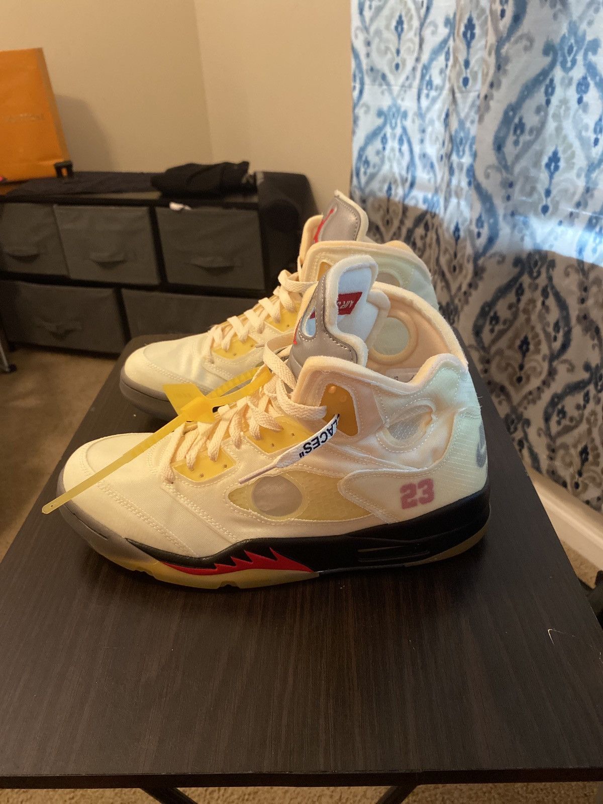 Jordan Brand JORDAN 5 RETRO OFF-WHITE SAIL | Grailed