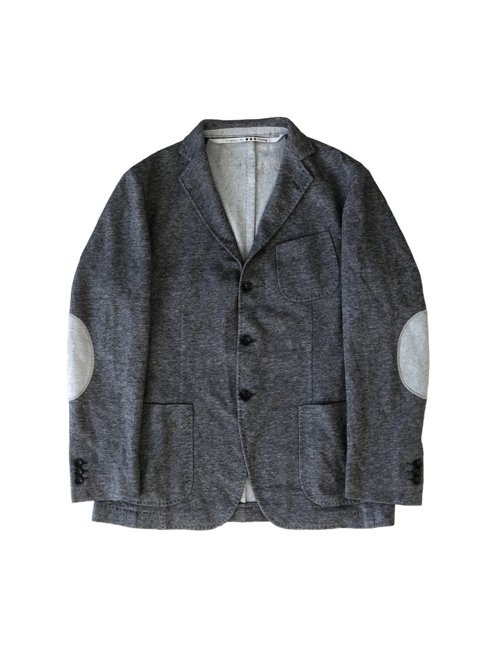 Tombolini Tombolini "Flying" grey lana wool/cotton blazer | Grailed