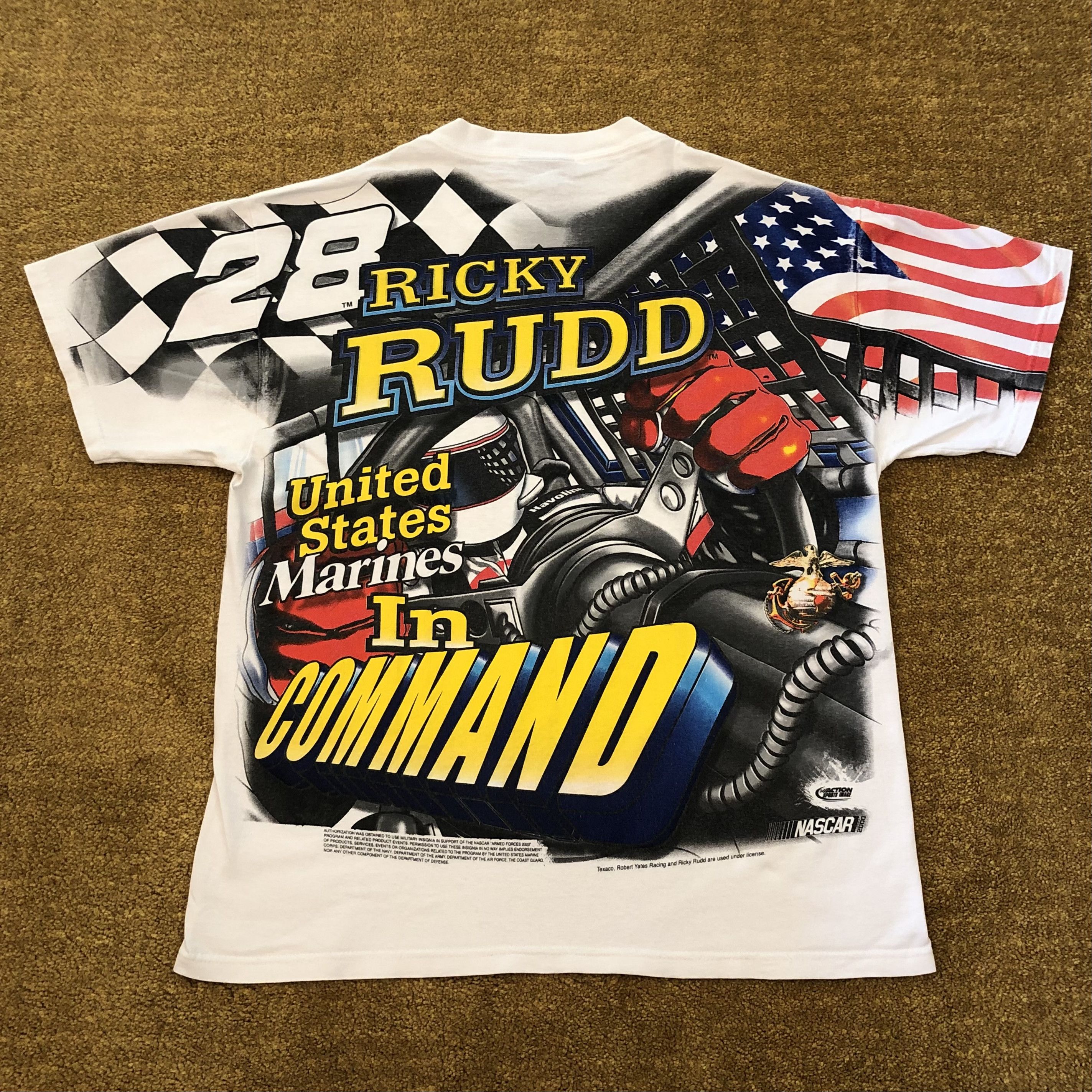 NASCAR NASCAR AOP Ricky Rudd US Marines | Grailed