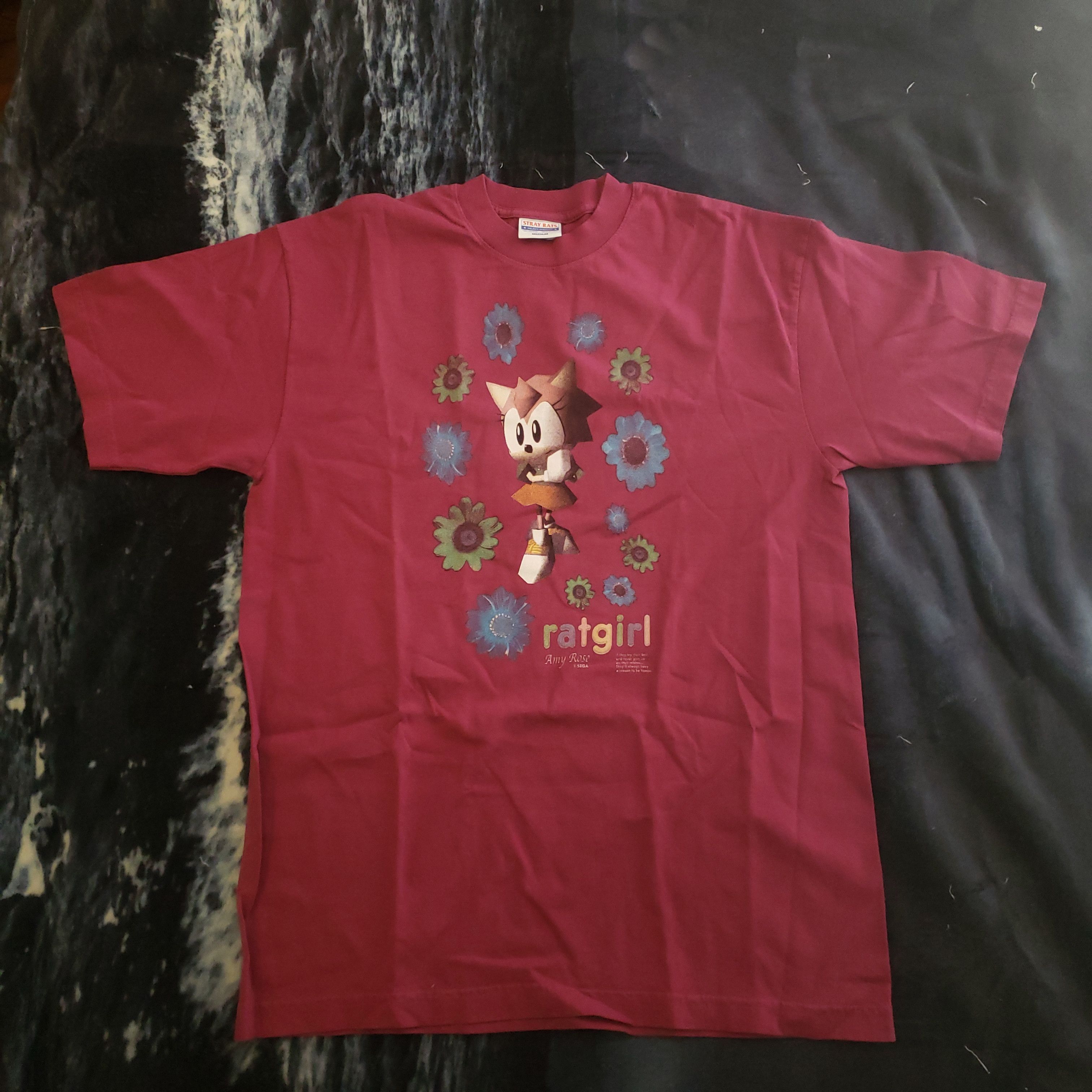 Stray Rats Sonic the Hedgehog AMY RATGIRL TEE - m | Grailed