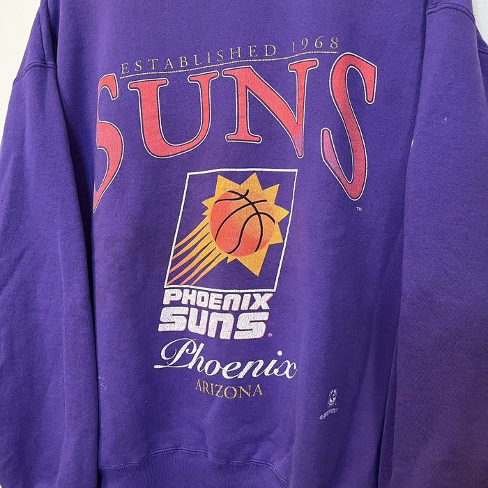Vintage VTG 80s 90s Phoenix Suns NBA Big Graphic Crewneck Sweater | Grailed
