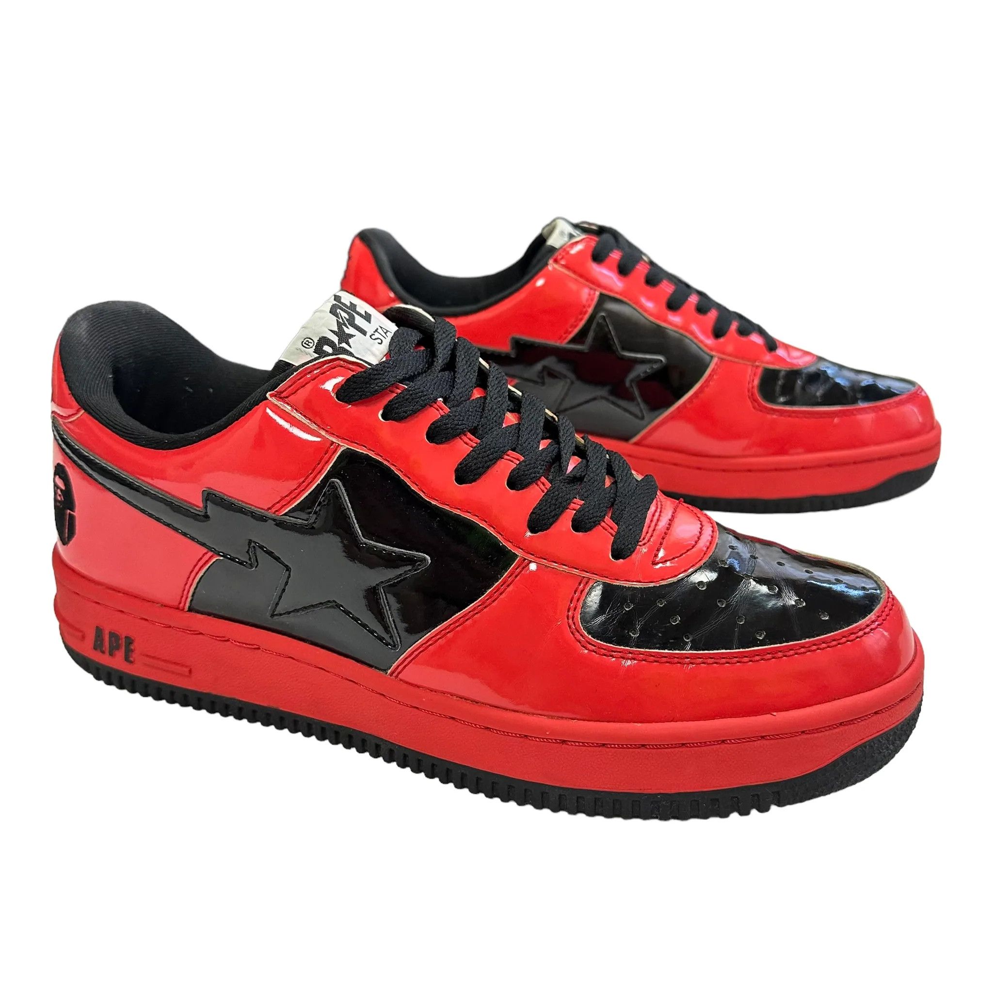 Bape Halloween Vampire Patent Leather Sta With Box | Grailed