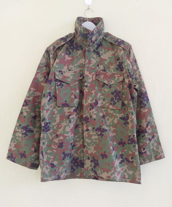 Vintage Vtg JAPANESE JGSDF JIEITAI camouflage military field jacket ...