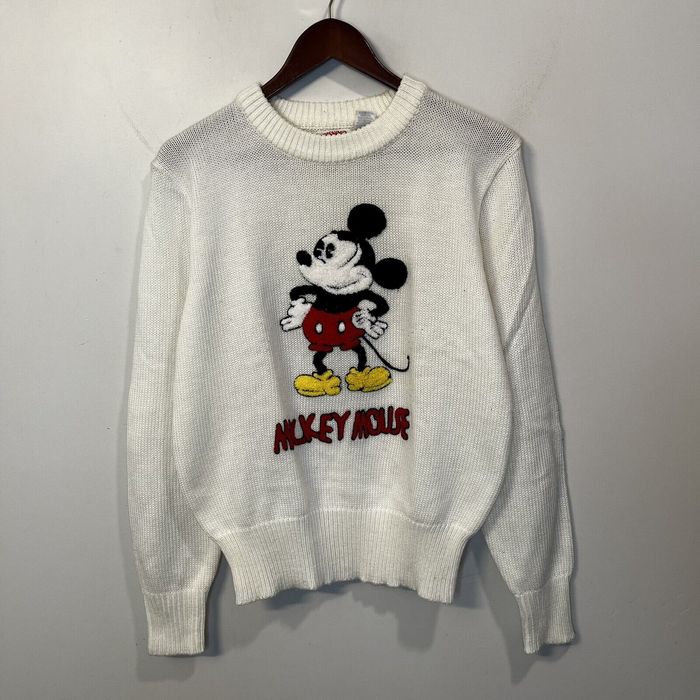 Vintage Vintage Disney Character Fashions Mickey Mouse Knit Sweater ...