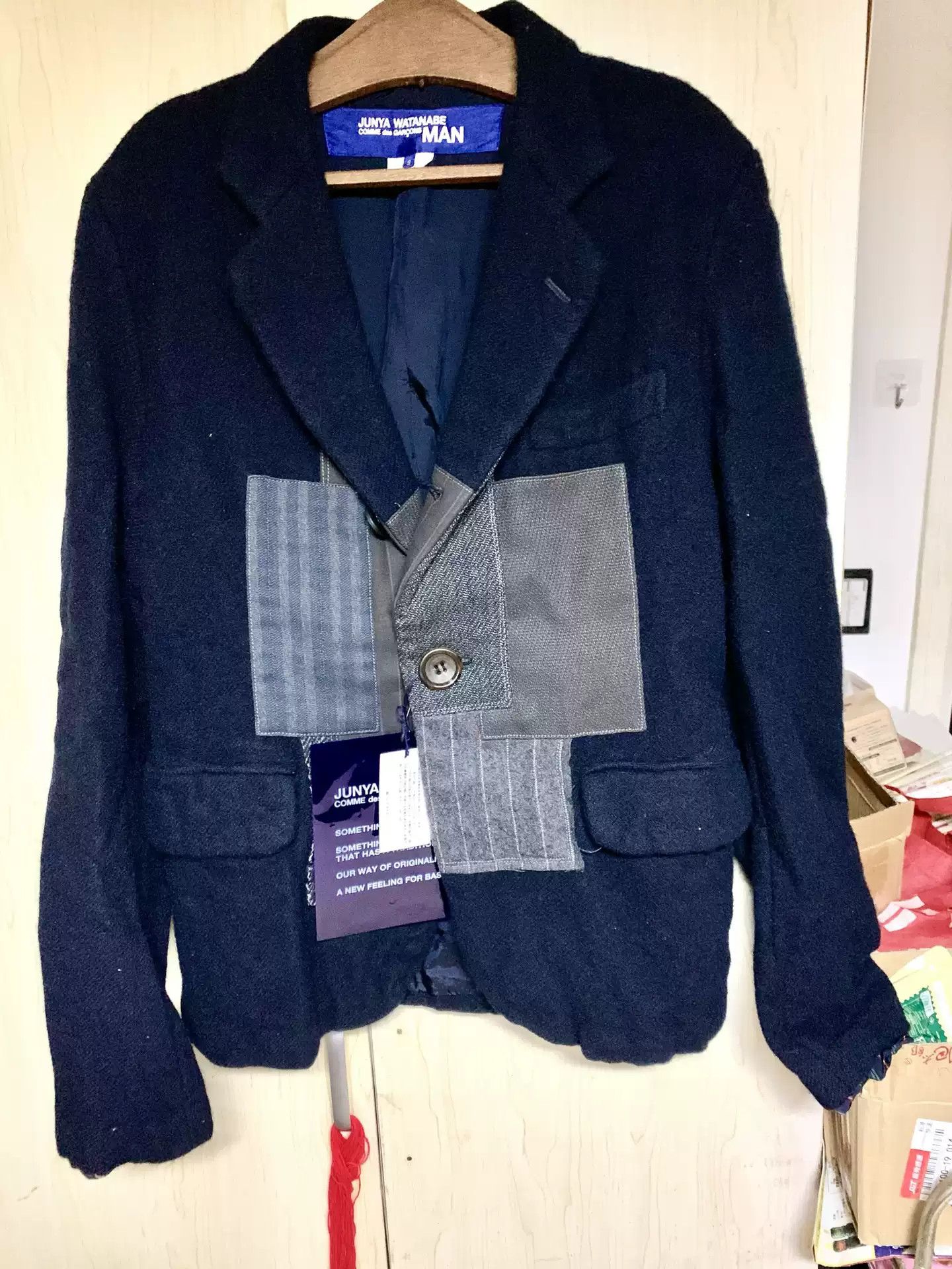 Junya Watanabe Junya Watanabe 2013Aw Patchwork Blazer Size S | Grailed