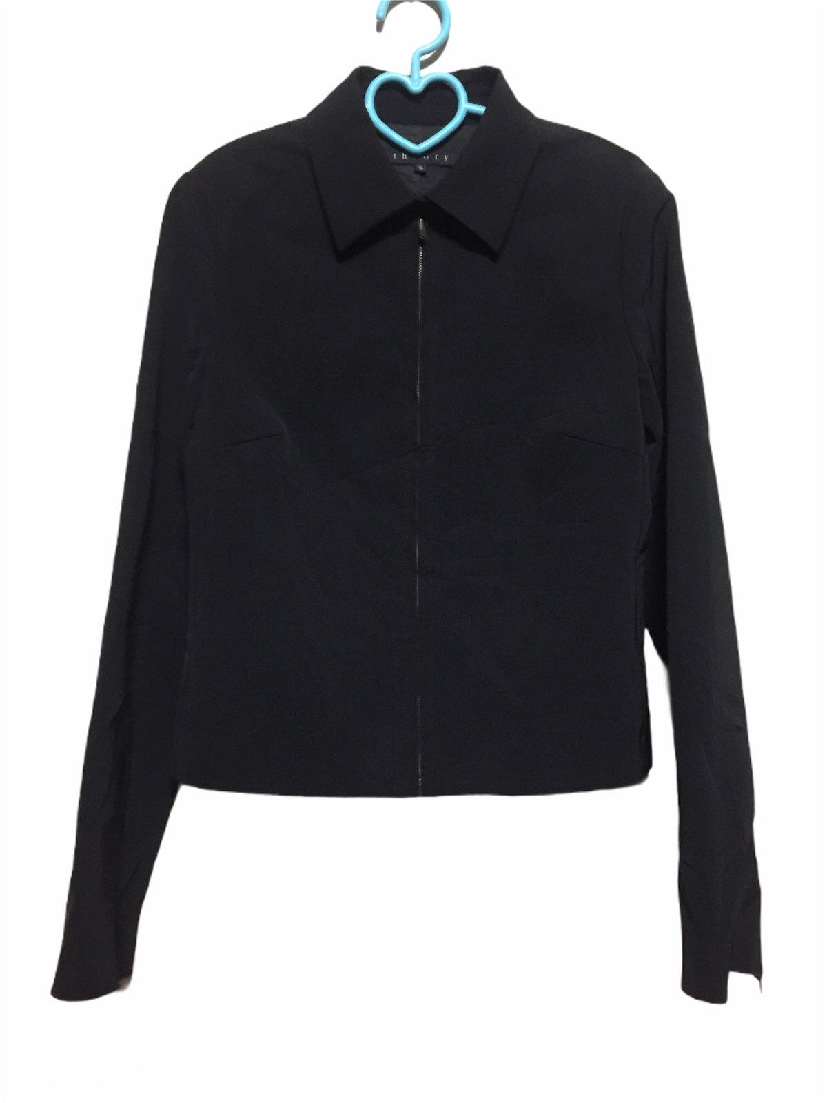 Theory Theory Nice Design Cropped Jacket | Grailed