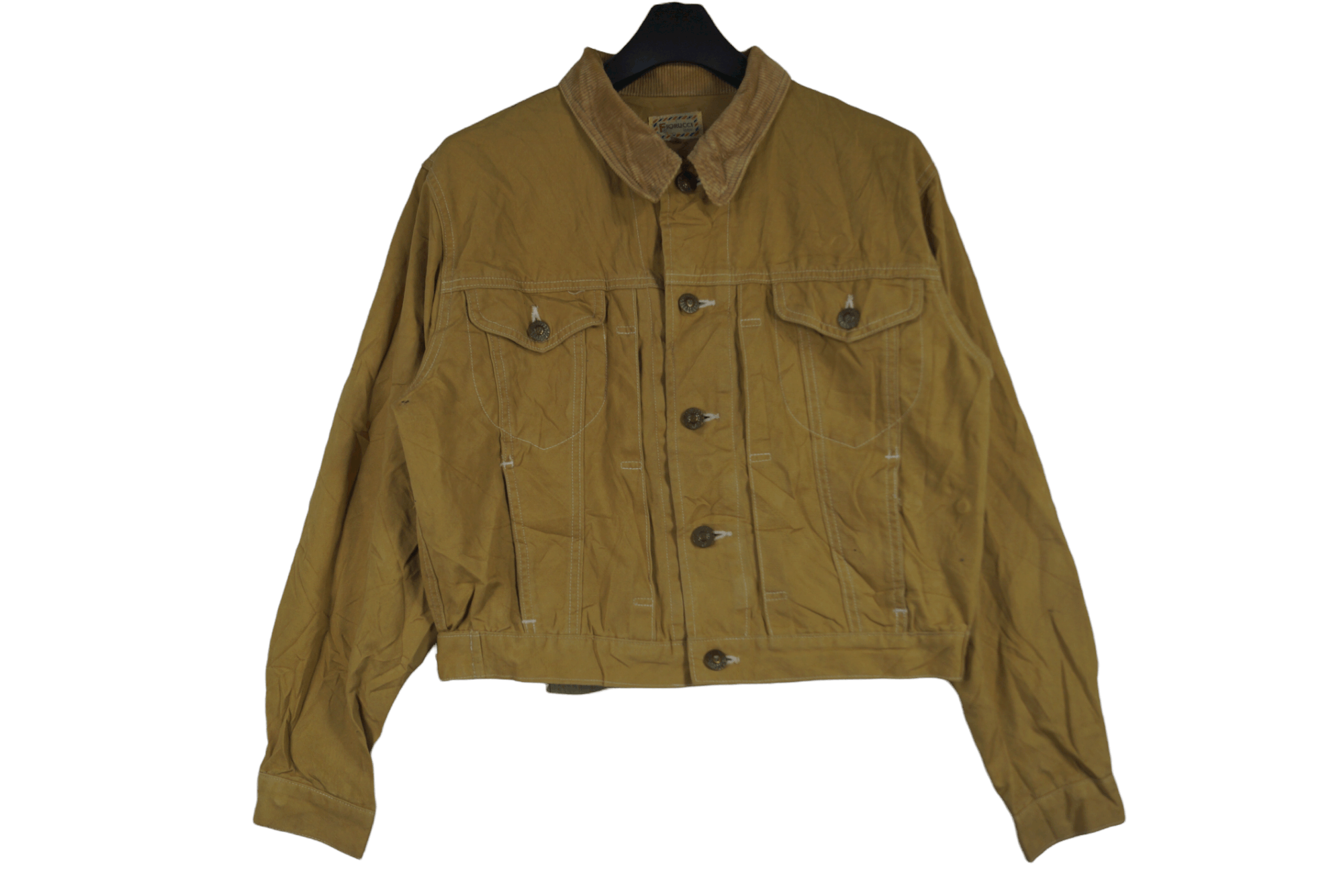 Fiorucci × Vintage Rare!! Vintage Jacket Fiorucci Buttonup Collar ...
