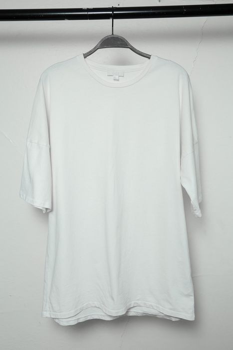Cos White Cos 3/4 Tee | Grailed
