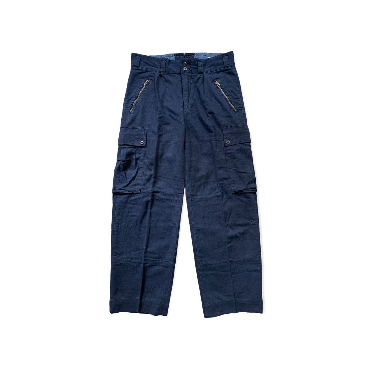 Polo Ralph Lauren Vintage 90s Polo Ralph Lauren Military Cargo Pants 32 Navy | Grailed