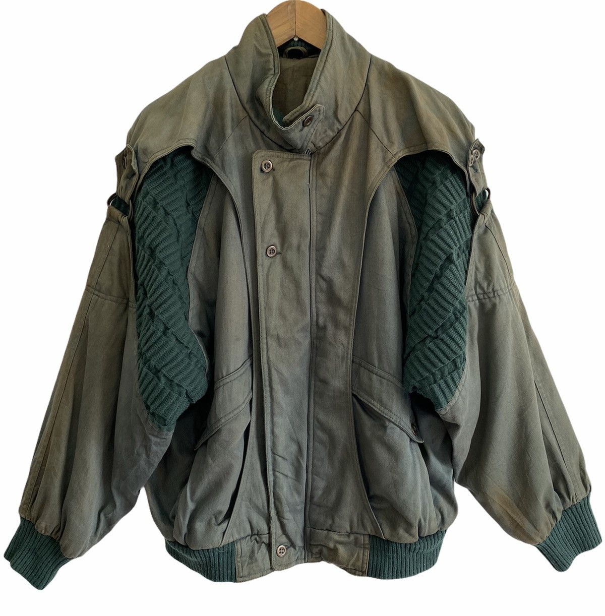 Issey Miyake × Japanese Brand × Very Rare RARE🔥NEW POWER COLLINS ...