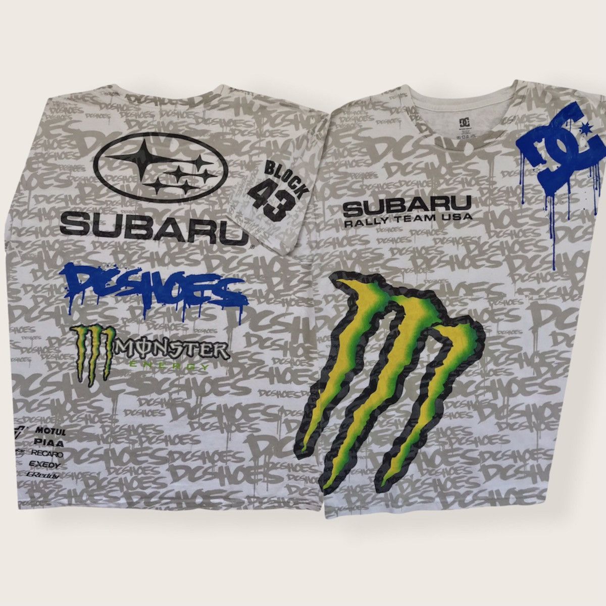 Dc × Made In Usa × Vintage DC Subaru Monster Energy Ken Block 43 T ...