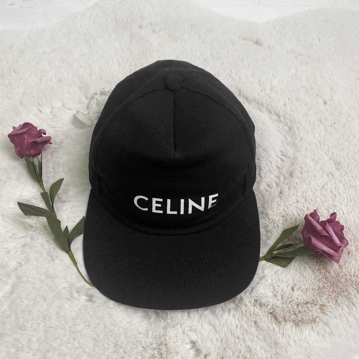 Celine Celine logo hat (ccl22091215) | Grailed
