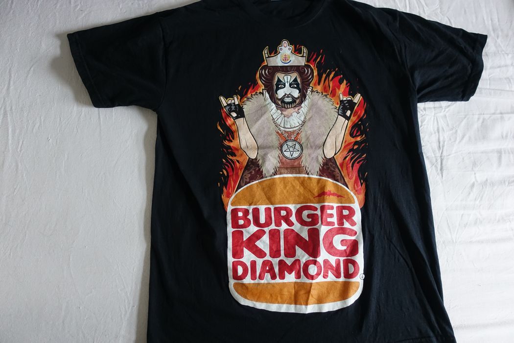 Band Tees King Diamond "Burger King Diamond" T-Shirt | Grailed