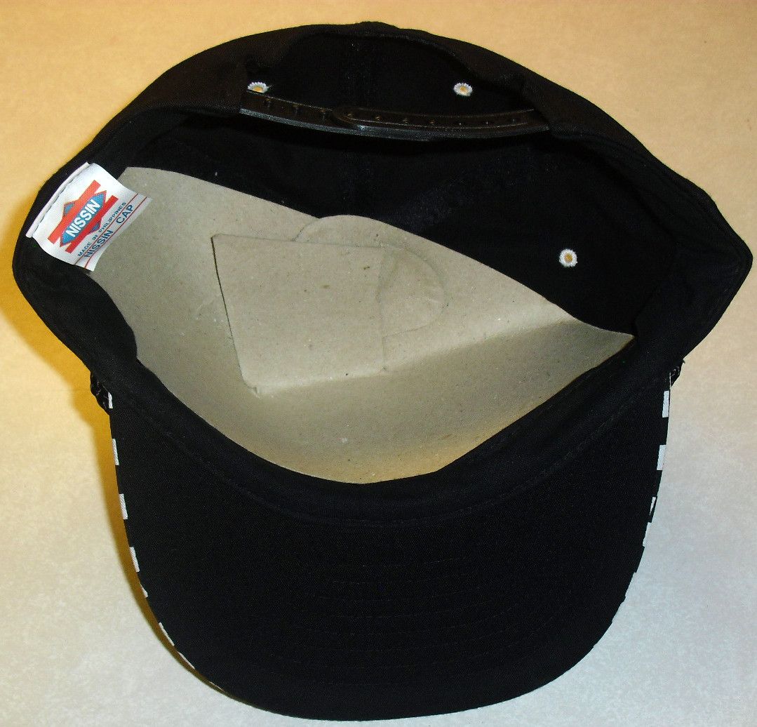 Nissin Nwa Eazy E Vintage 90s Mens Snapback hat Checkered Bill New ...