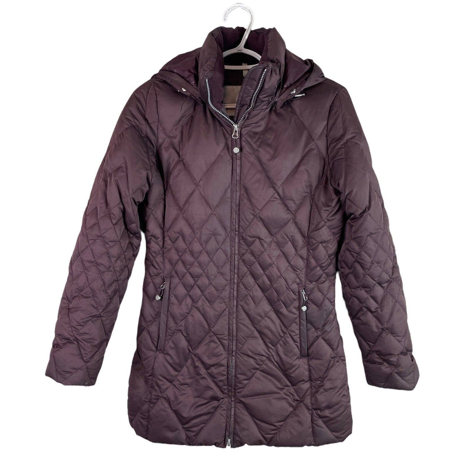 Eddie Bauer Eddie Bauer 650 Goose Down Quilted Puffer Jacket Womens XS ...