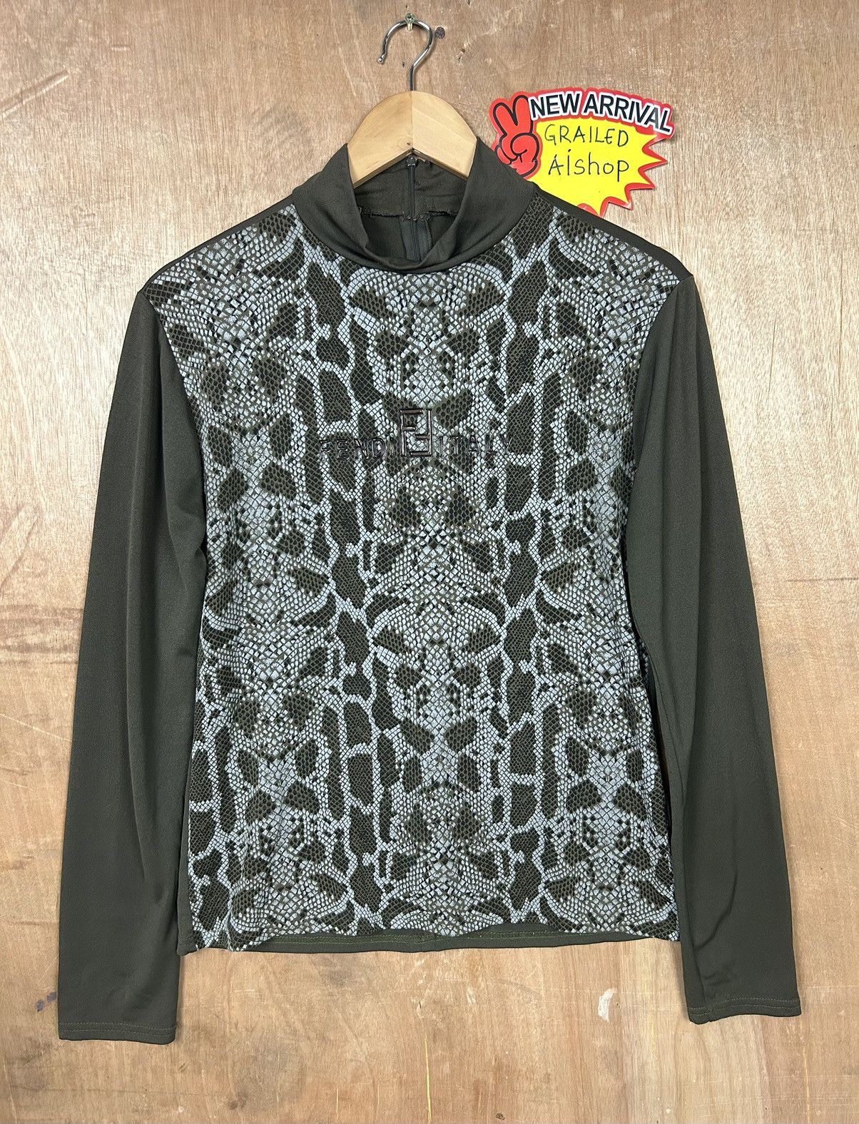 Fendi Fendi Long Sleeve Phyton Design | Grailed