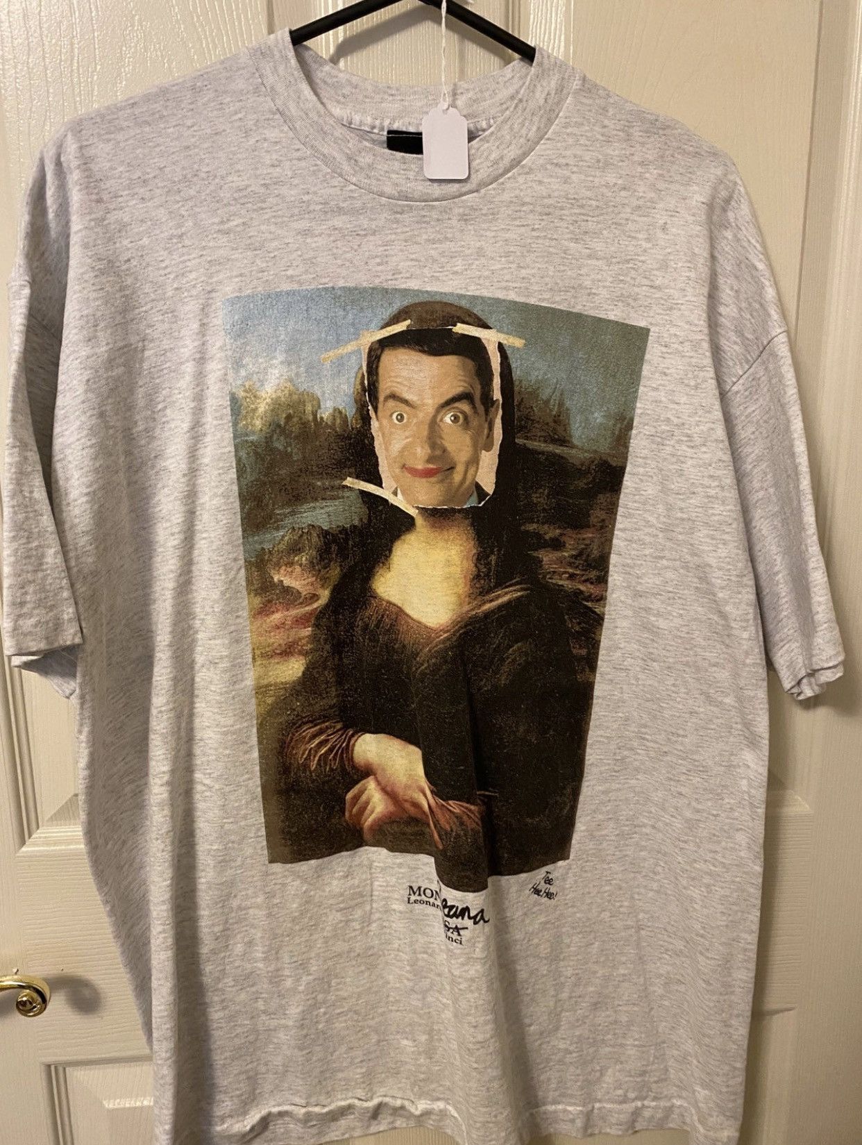 Vintage Vintage Mr Bean Mona Lisa Shirt | Grailed