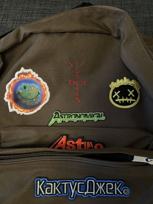 Travis Scott Travis Scott Cactus Jack Backpack With Patch Set | Grailed