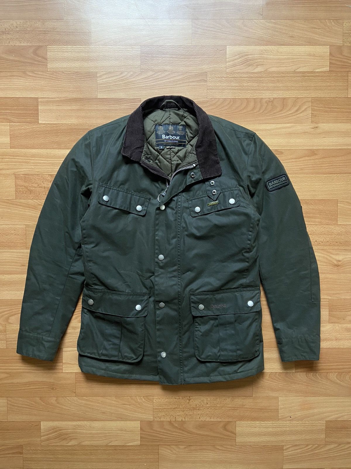 Barbour × Wax London × Waxed Barbour International Waxed Jacket ...