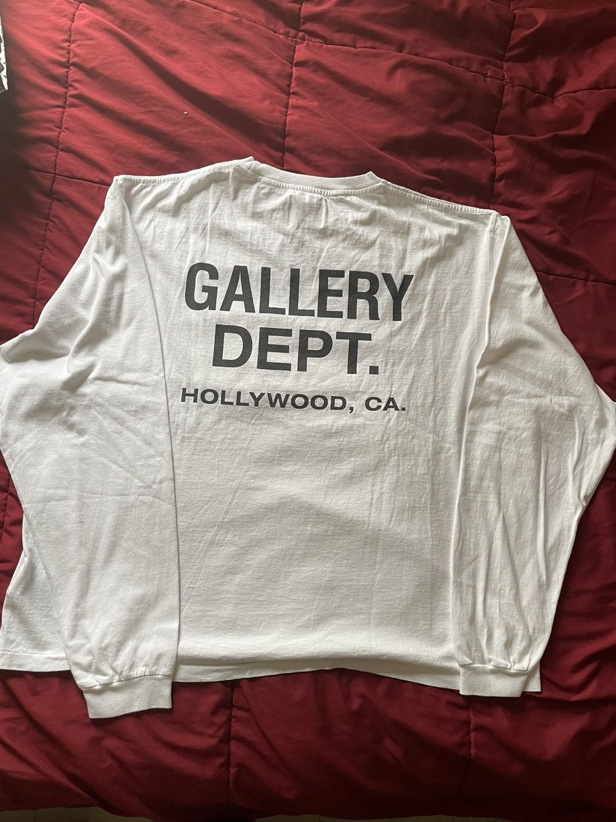Gallery Dept. Gallery Dept white souvenir T-shirt | Grailed