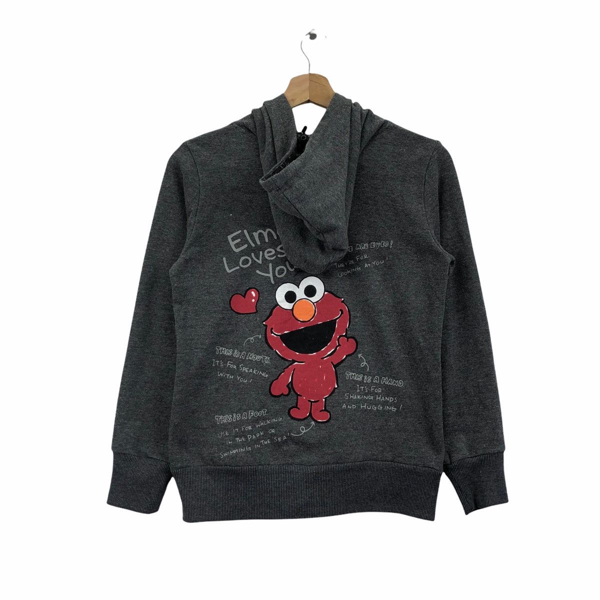 Vintage Vintage Y2K Sesame Street Elmo Cartoon Film Movie Zip Up | Grailed