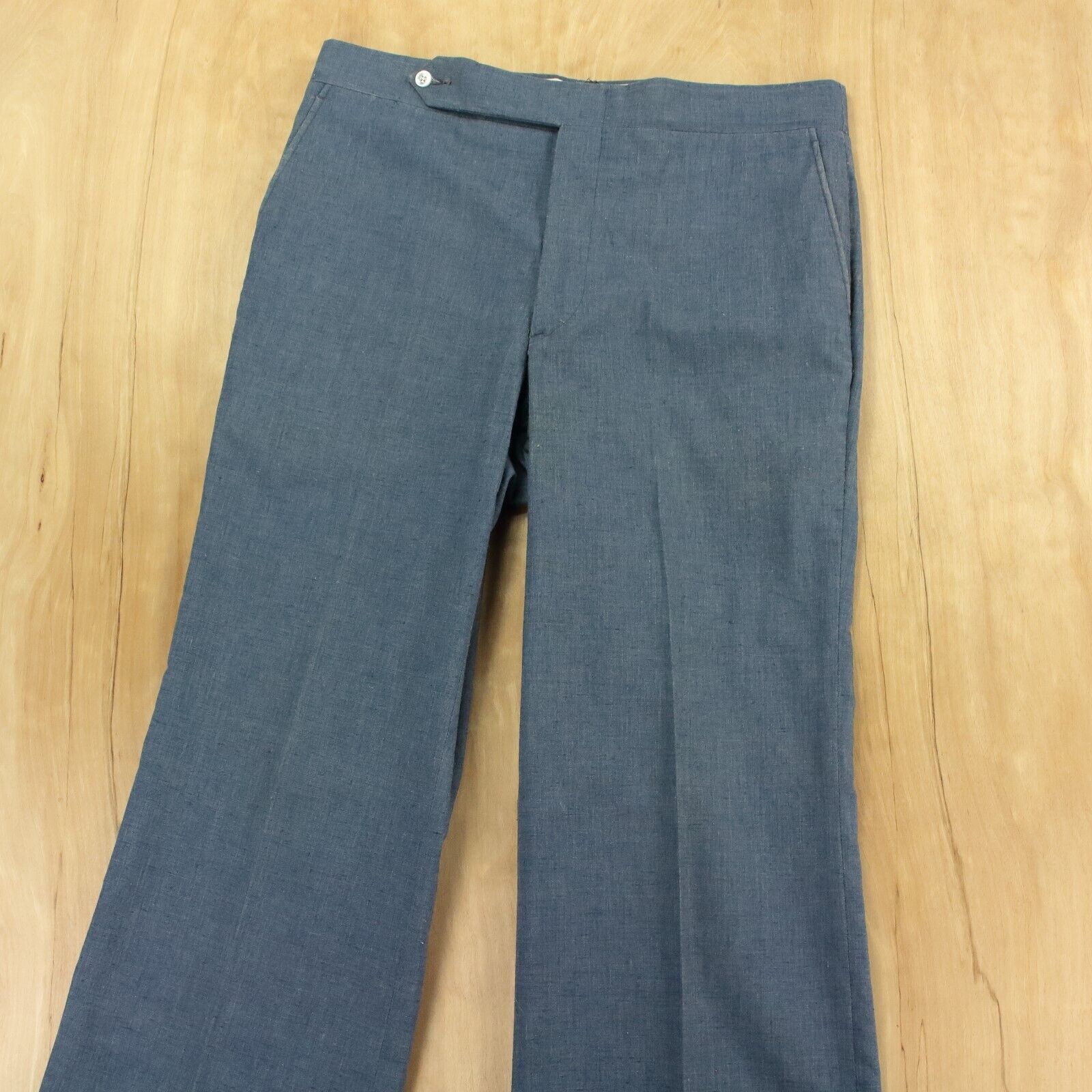 Bench vtg 70s 80s TAILORS BENCH flare pants 34 x 33 actual patch ...