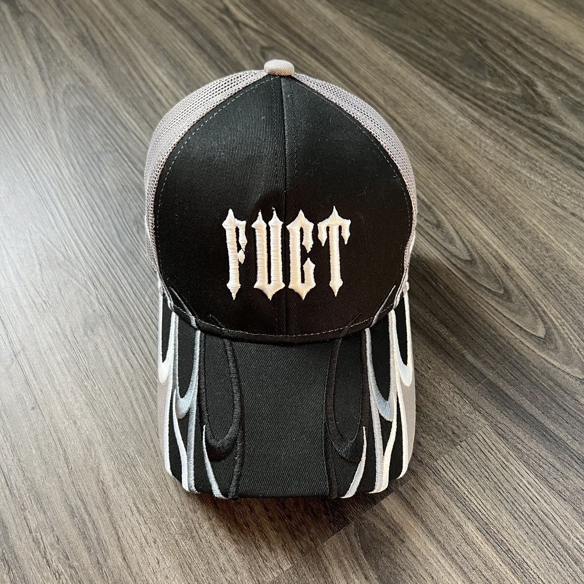 FUCT FUCT Flame Trucker Hat | Grailed