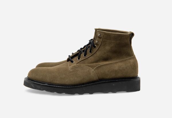 Viberg Bamboo Calf Suede Scout Boot | Grailed
