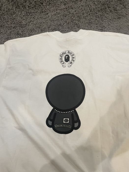 Bape Chrome Hearts Baby Milo Collab Shirt Tee A Bathing Ape | Grailed