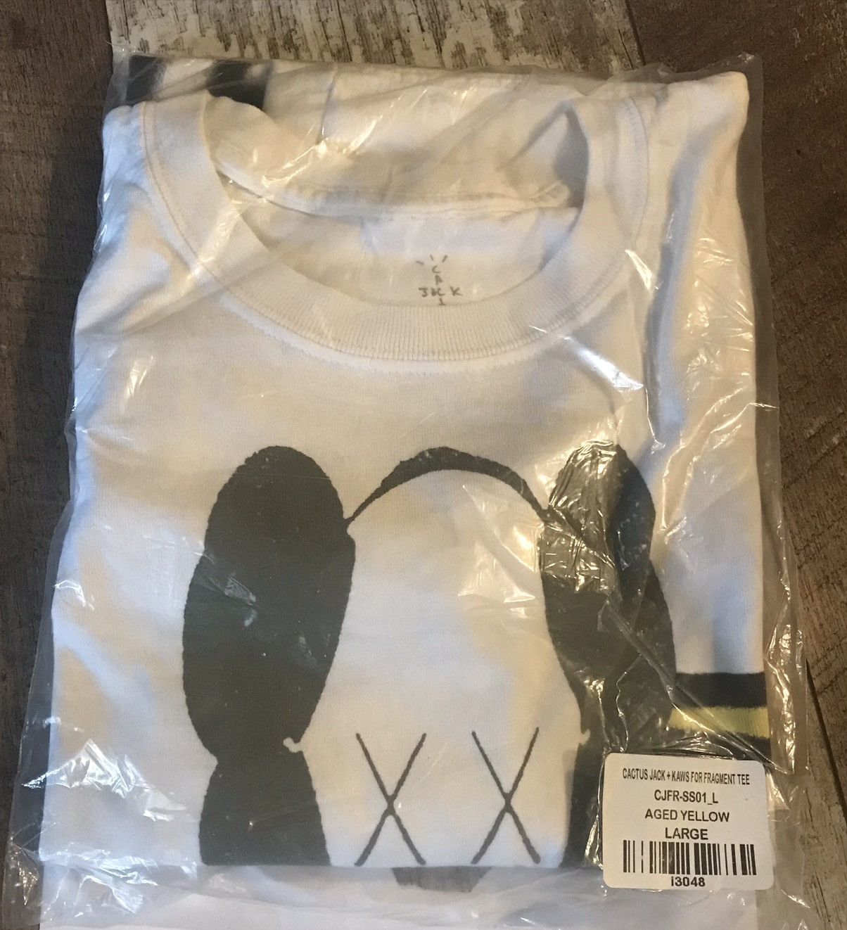 Travis Scott Travis Scott Cactus Jack + Kaws for Fragment Design Tee ...