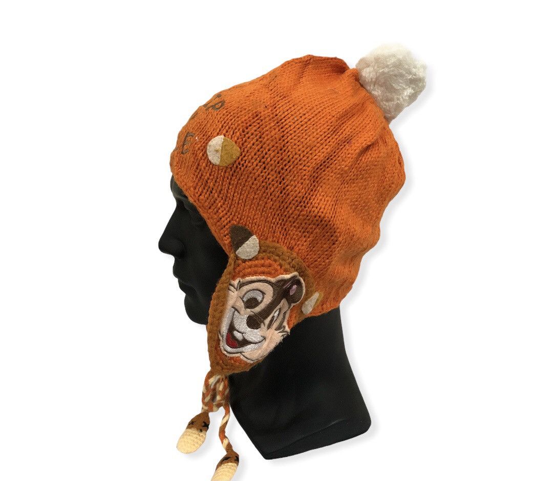 Disney Vintage Cheap And Dale Cartoon Knit Beanie Hat | Grailed