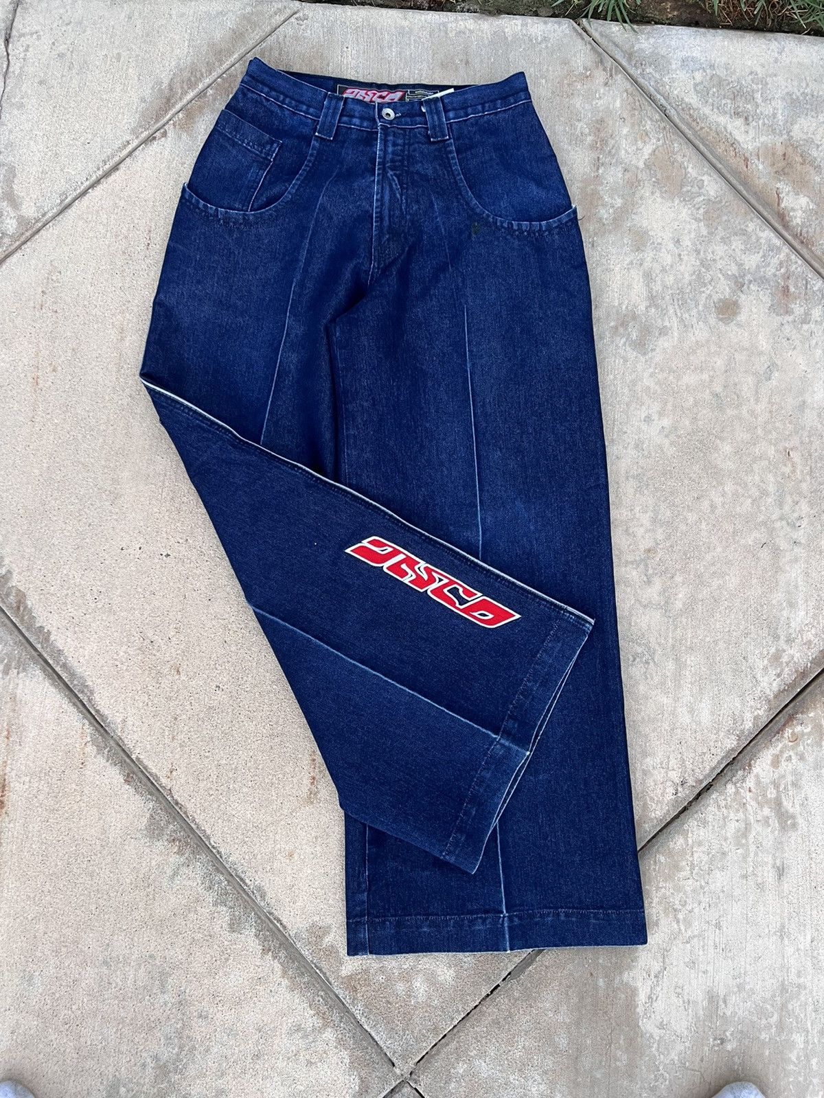 Jnco × Made In Usa × Vintage JNCO Solidstate Reflective Rave Jeans ...