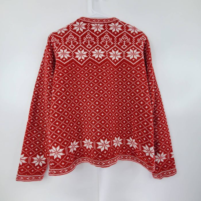 Croft & Barrow Croft & Barrow Fair Isle Nordic Front Clip Sweater | Grailed