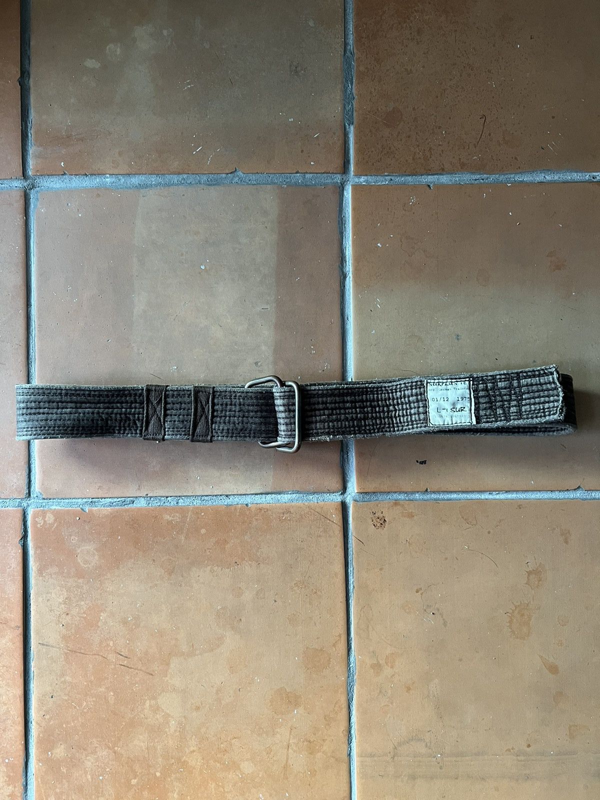 German × Vintage Vintage 1975 German Prison Belt | Grailed