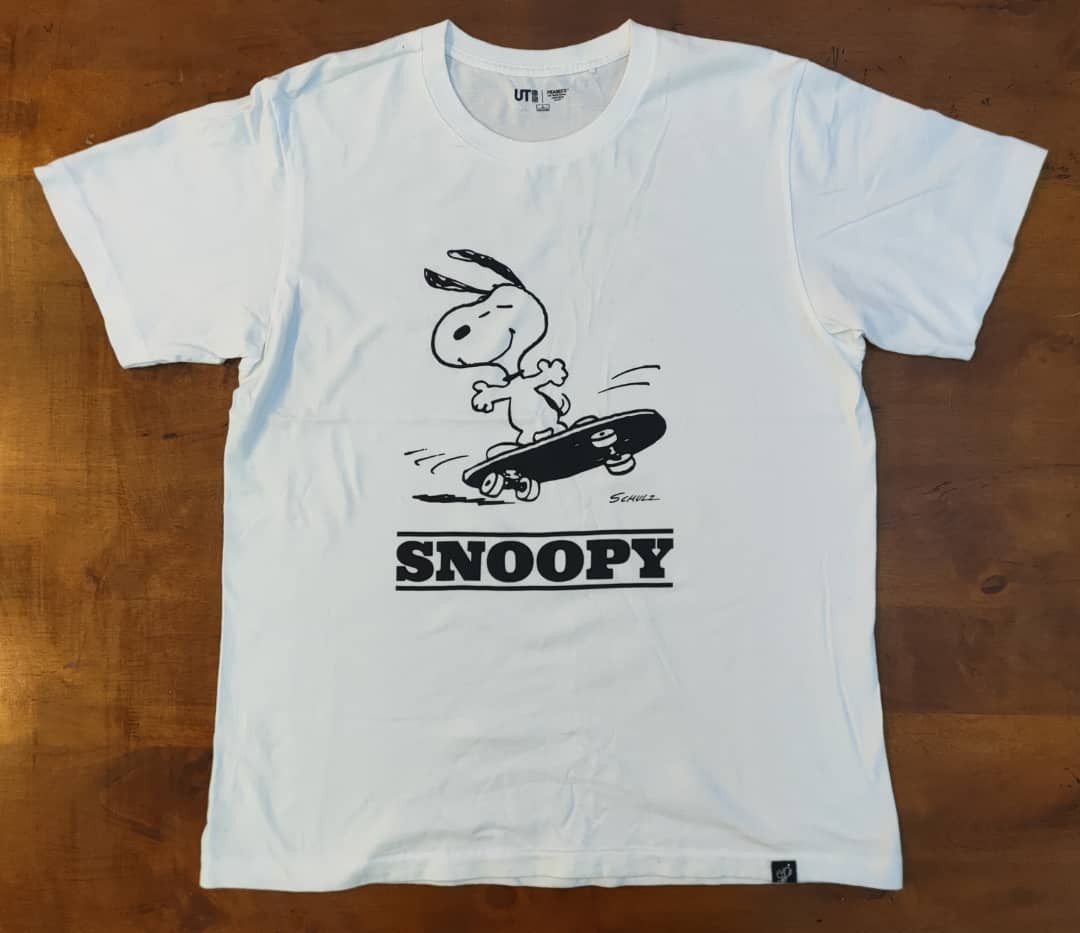 Peanuts × Think Skateboards × Uniqlo 💥LAST CALL💥 Uniqlo Snoopy Skate T ...