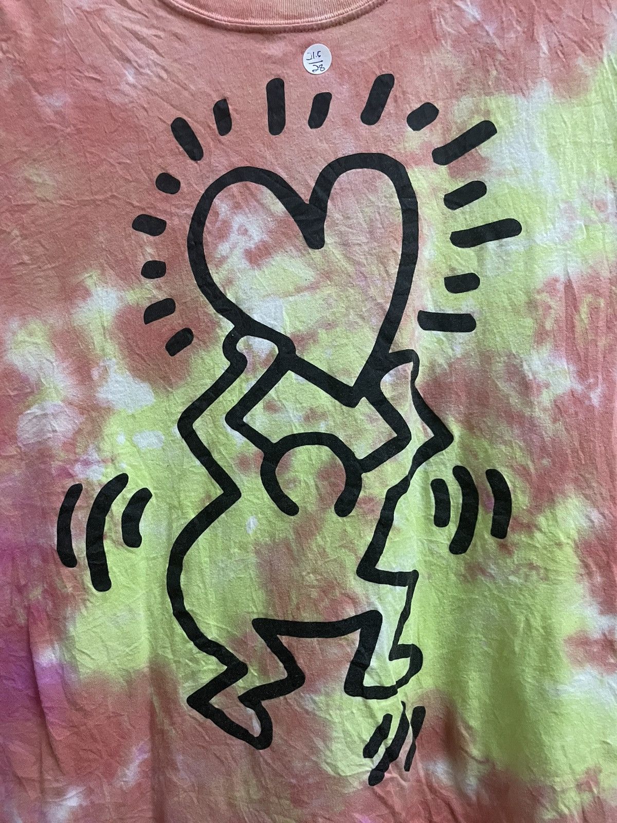 Archival Clothing × Keith Haring × Vintage Keith Haring Art Tye Dye ...